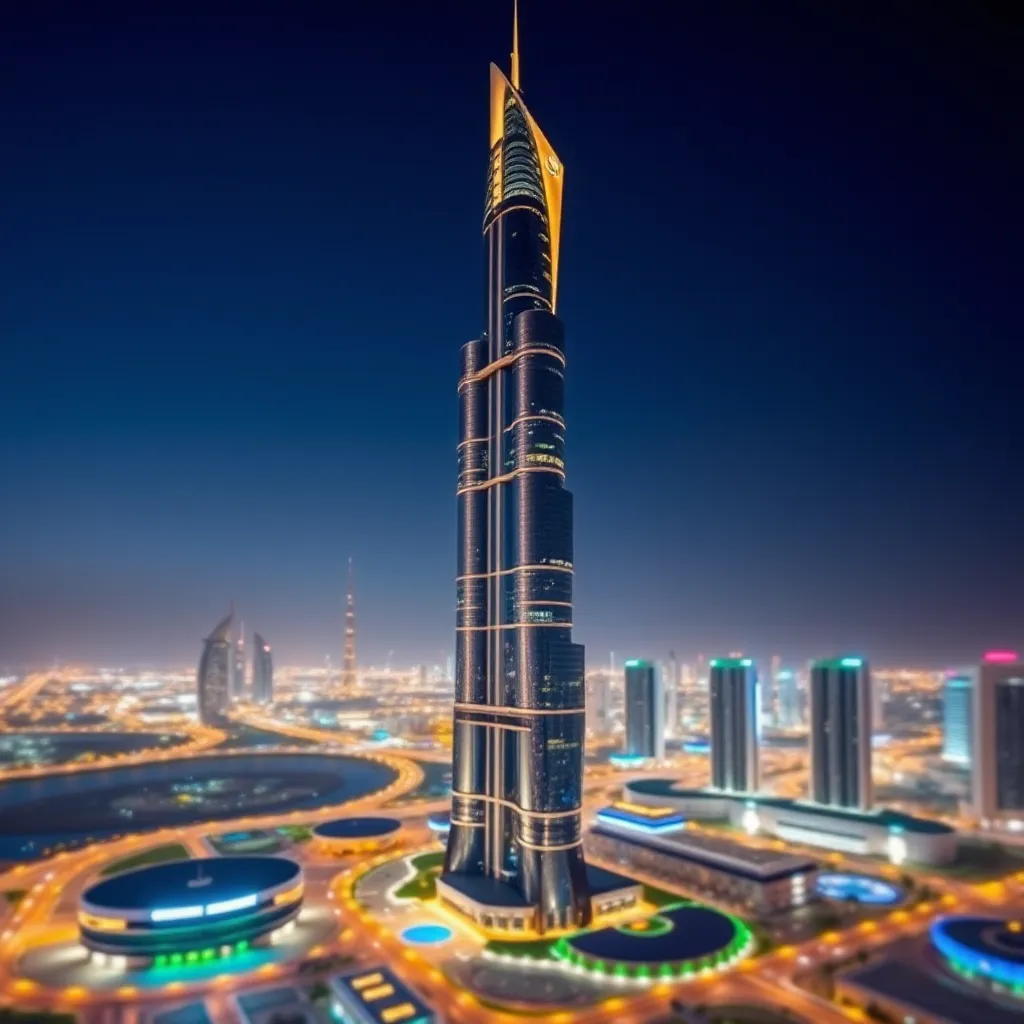 The Architectural Marvel of Al Safa Tower in Dubai