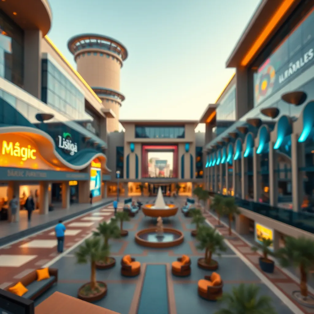 Exploring Al Zahia City Center and Magic Planet