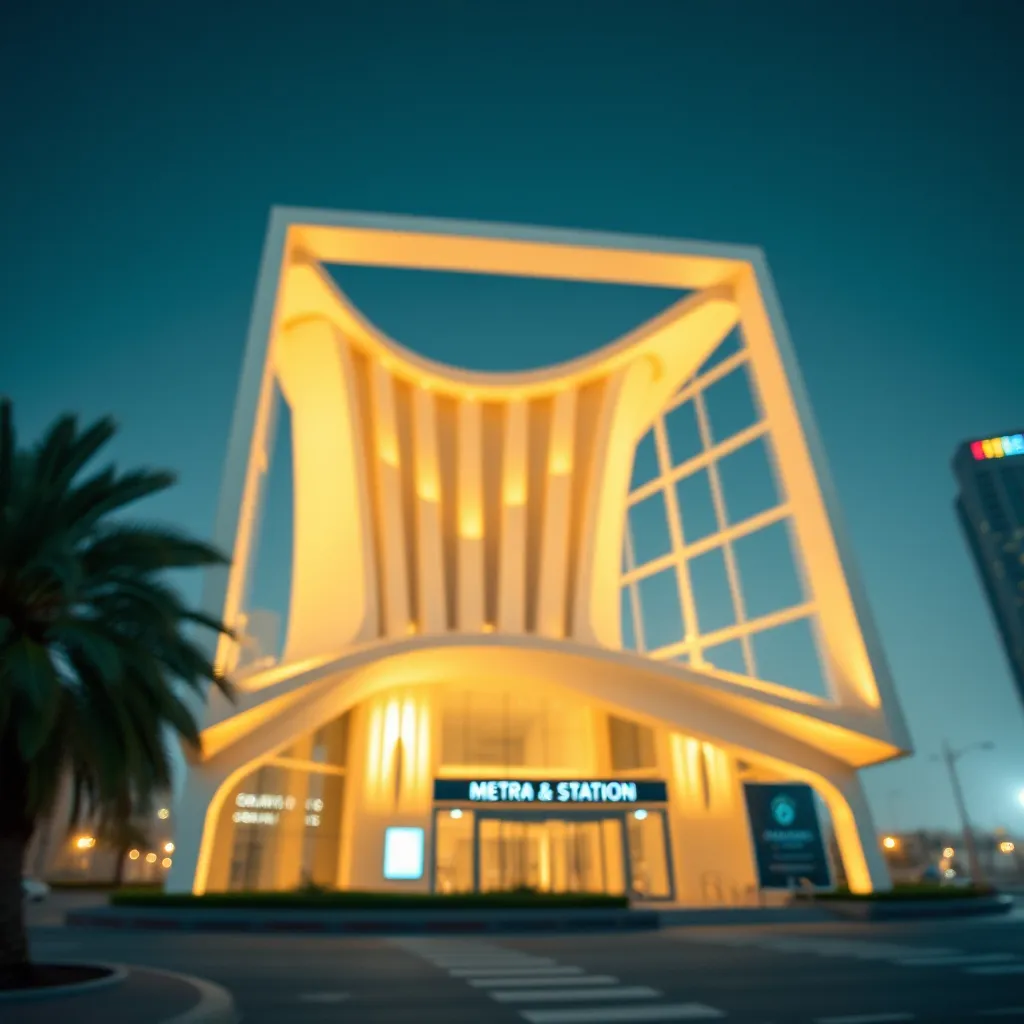 Exploring the Dubai Frame Metro Station and Its Impact